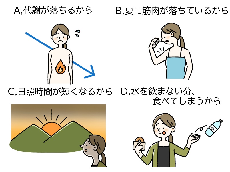 【ダイエットチョイス！】秋に太りやすいのはどうして？～EICO式ダイエットのコツ(189)～|ダイエット、フィットネス、ヘルスケアのことならFYTTE-フィッテ