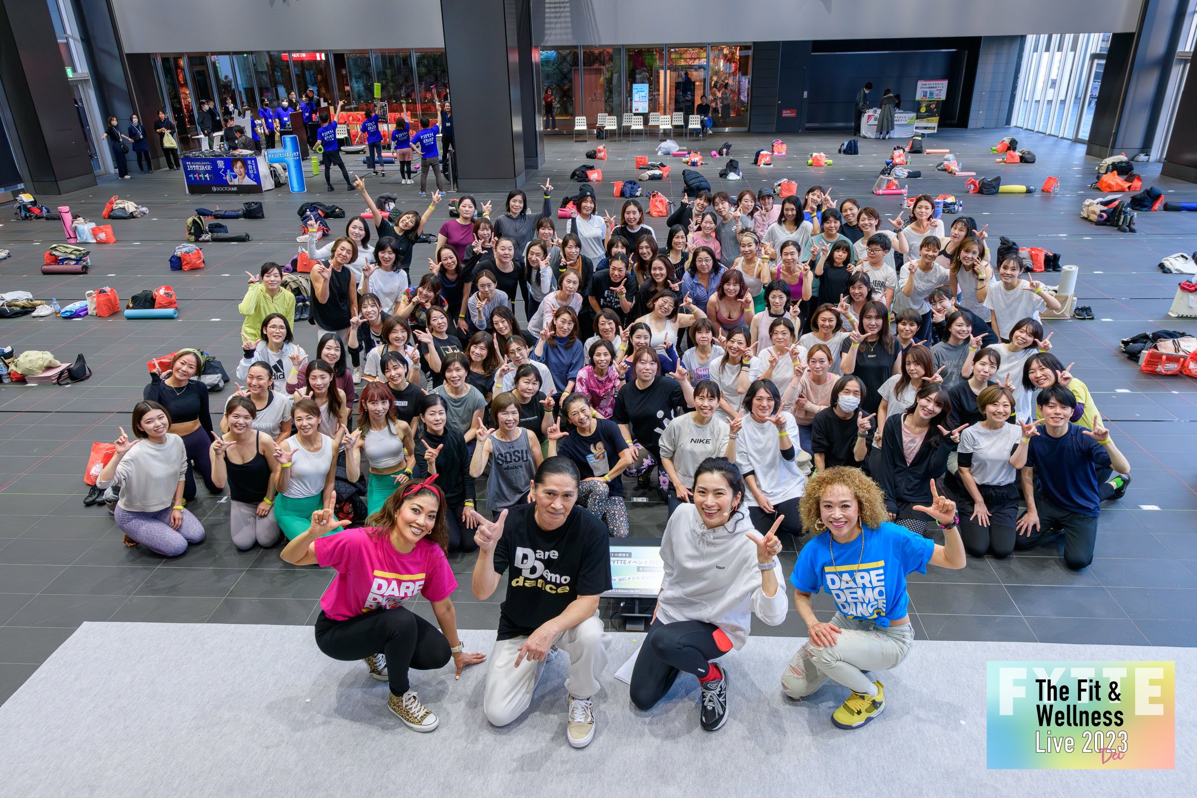 「The Fit & Wellness Live 2023 Dec」＜1部＞集合写真|ダイエット、フィットネス、ヘルスケアのことならFYTTE-フィッテ